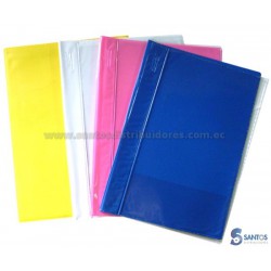 CARIOCA Carpeta plástica un lado transparente